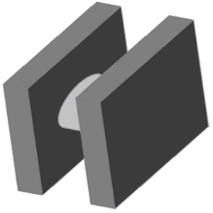 Thermal, massive and homogeneous wall of solidarized empty blocks in ...